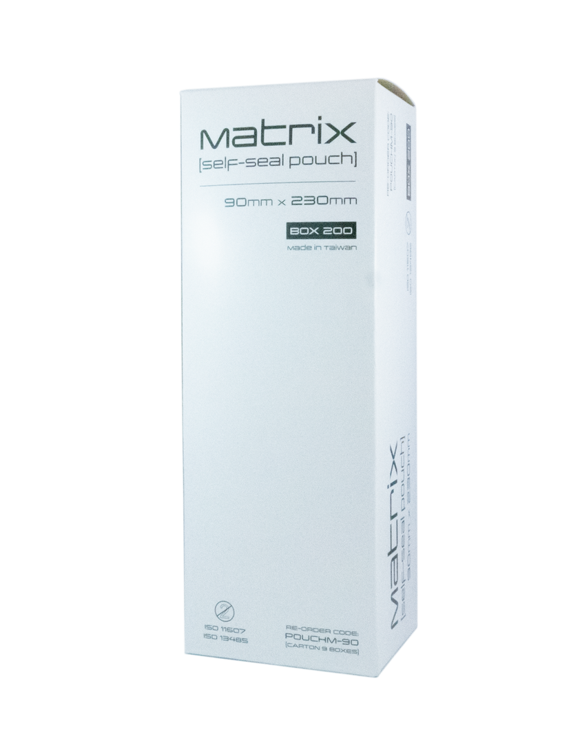 WALKERS/MATRIX SELF SEAL STERILISATION POUCHES (BOX-200) – Whiteley AllCare