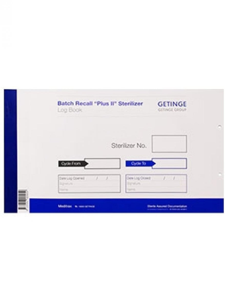 AUTOCLAVE LOG BOOK – Whiteley AllCare