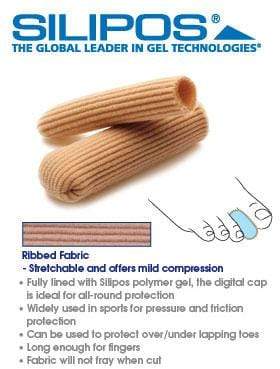 SILIPOS DIGITAL CAPS - RIBBED KNIT, STRETCHABLE FABRIC WITH MILD COMPR ...