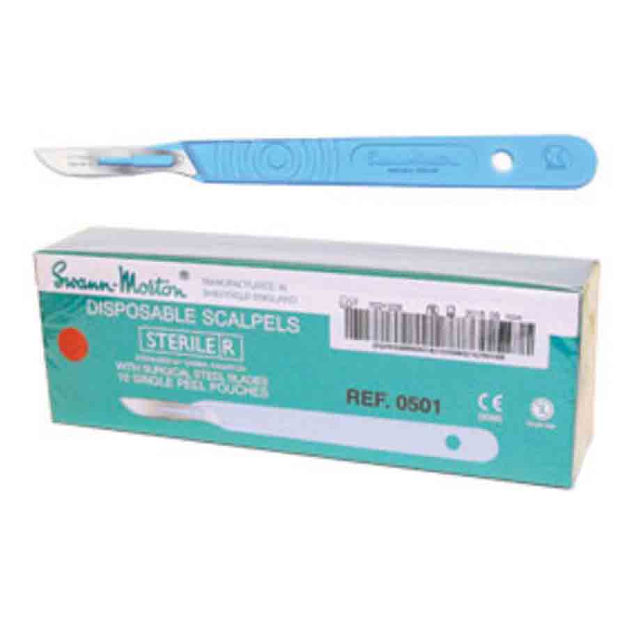 SWANN MORTON DISPOSABLE SINGLE USE HANDLE & BLADE – Whiteley AllCare