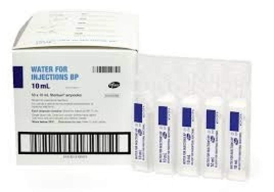 WATER FOR INJECTION 10ML (50) – Whiteley AllCare